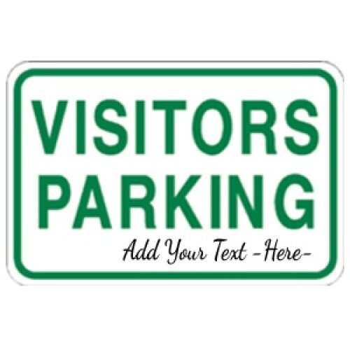 Customizable Parking Signs: Add YOUR Own Text / Logo, 30x45cm | Guelph ...