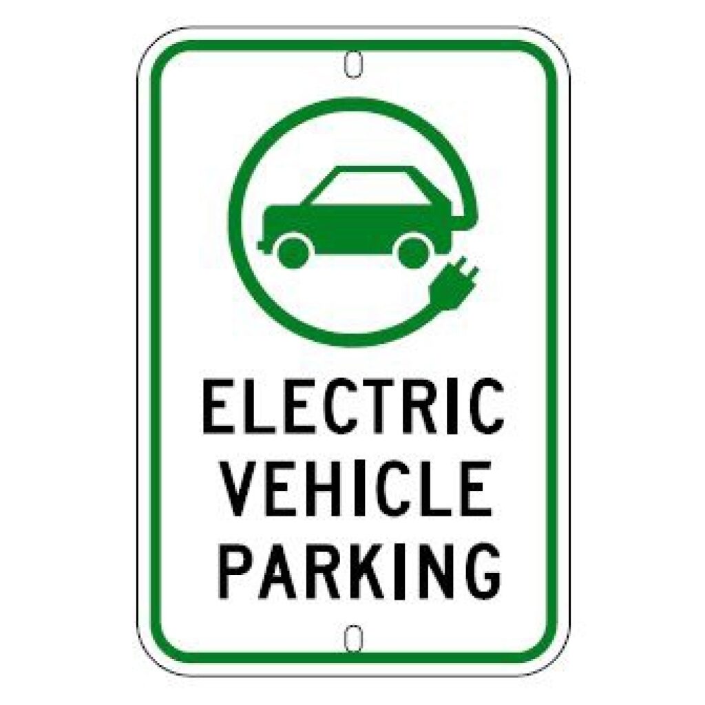 Electric Vehicle Parking, 30X45cm | Guelph Signs